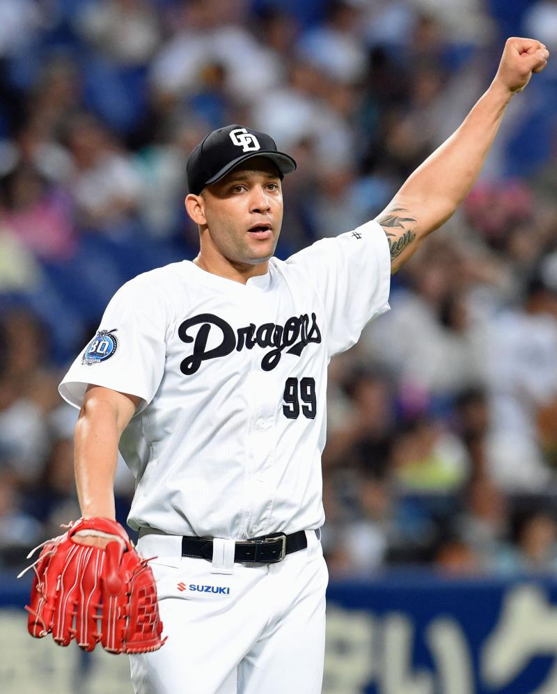 中日、戦力外ジョーダンと再交渉 前半戦は安定感 - 野球 : 日刊スポーツ