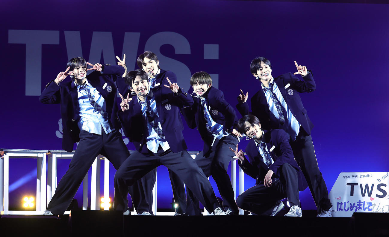 TWS、SHINYU日本語で「皆さん、大好き～」日本で歌唱イベント「BFF」など3曲披露 - 韓国エンタメ写真ニュース : 日刊スポーツ