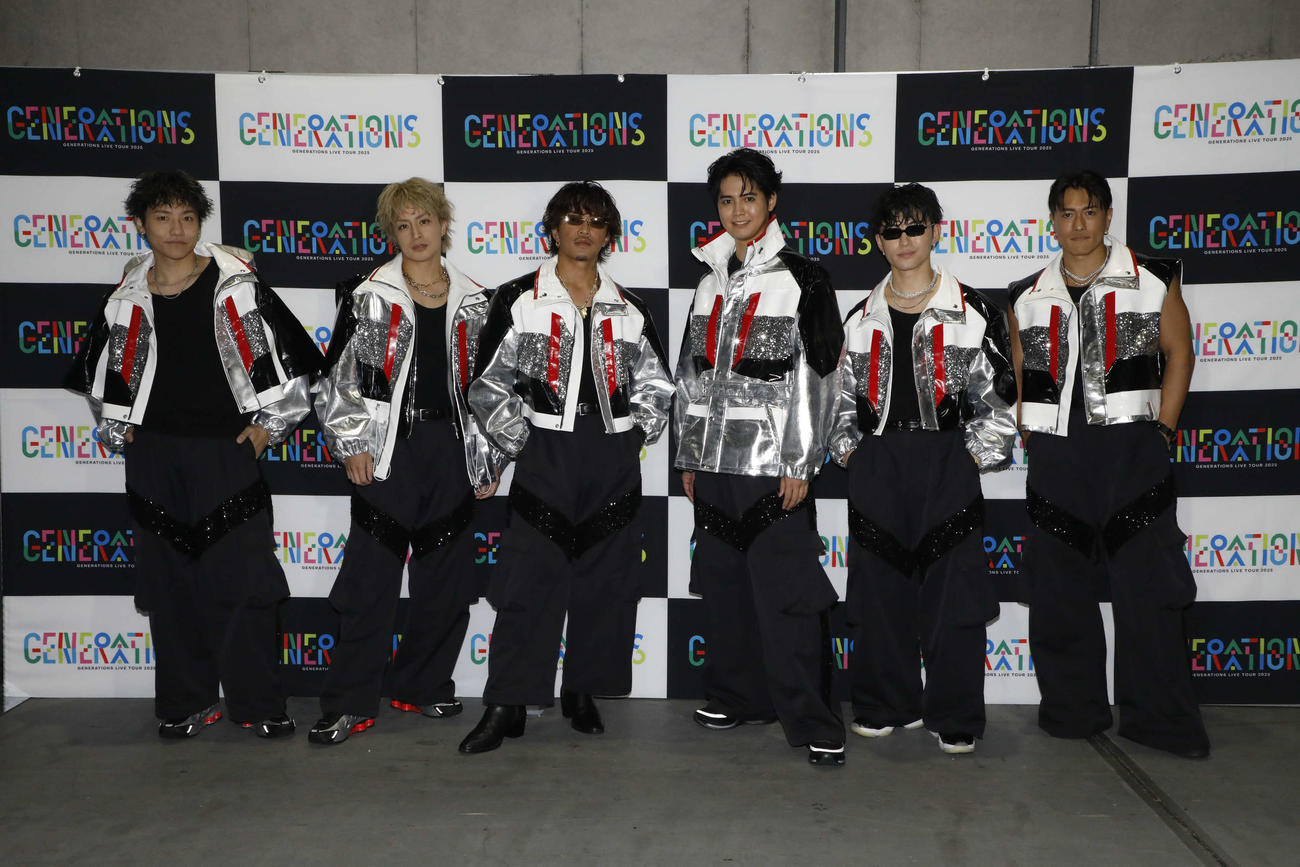 「これが6人のGENERATIONS」アリーナツアー開幕 6者6様の魅力「これからも深化」 - 芸能写真ニュース : 日刊スポーツ