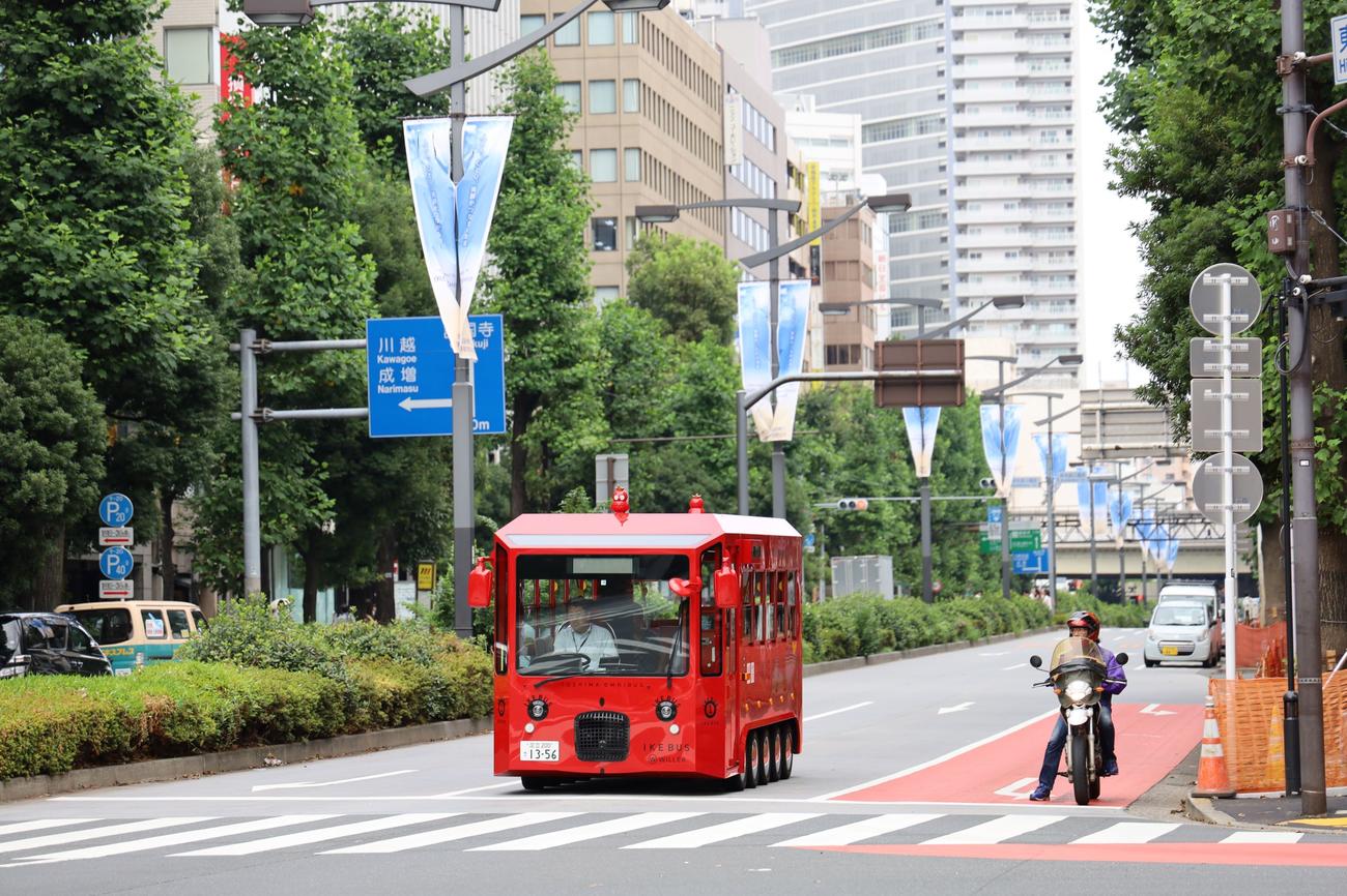 IKEBUSで池袋を満喫 ゆっくり巡る電気バス - 4356情報写真ニュース : 日刊スポーツ
