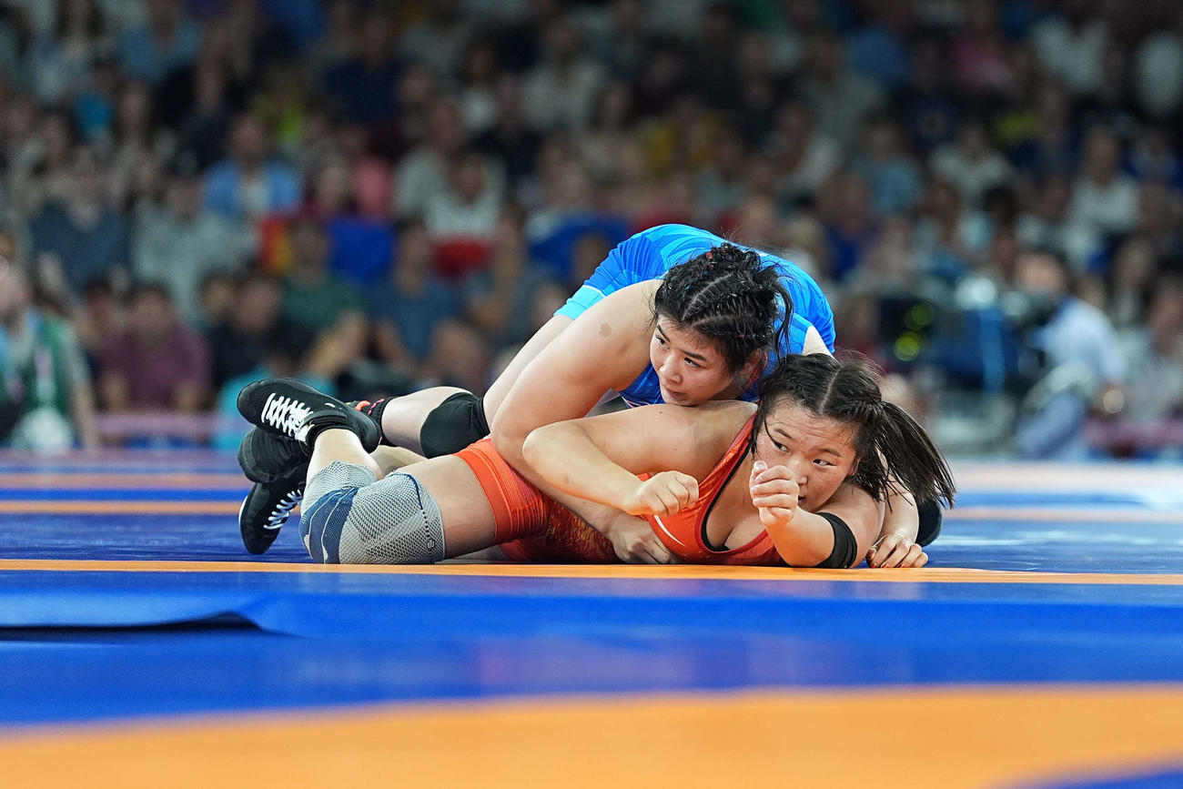 【レスリング】尾崎野乃香3位決定戦進出 準々決勝敗戦も気持ち切り替え銅メダル挑戦 - レスリング - パリオリンピック2024写真ニュース ...