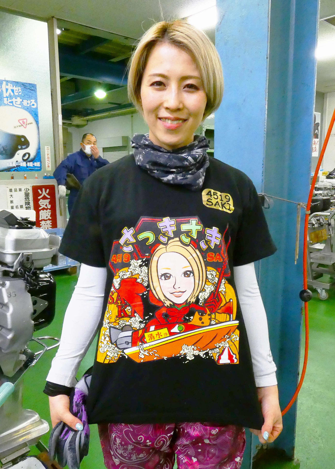 【ボートレース】アニメ好き清水沙樹がエヴァTシャツ「ファンの方が作ってくれました」／丸亀 - ボート写真ニュース : 日刊スポーツ