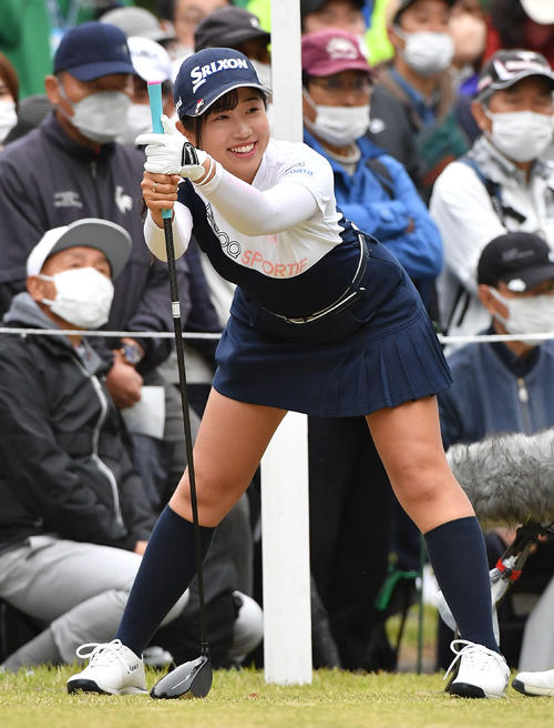 ツアー未勝利の菅沼菜々「雨は好き」雨中で唯一のボギーなしで2打差3位と好発進 - 国内女子ゴルフ : 日刊スポーツ